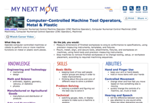 My Next Move - Workforce EdTech